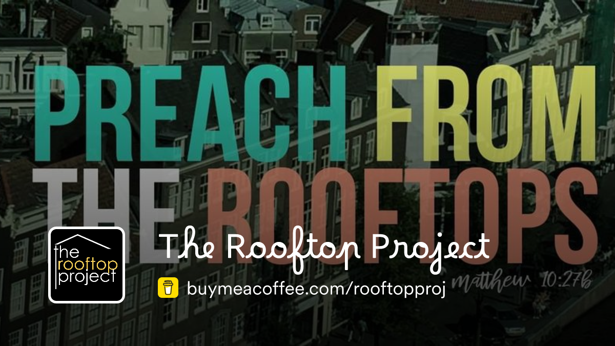The Rooftop Project is a Filipino Christian Content Creator - Buymeacoffee