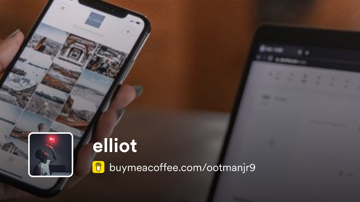 elliot - Buymeacoffee