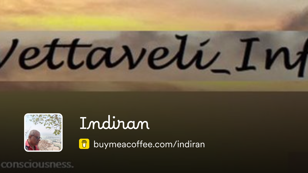Indiran is Spirituality - Buymeacoffee