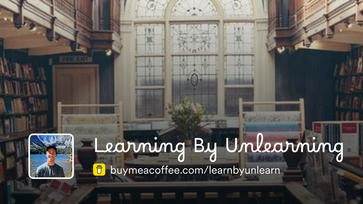 Membership | Learning By Unlearning - Buymeacoffee