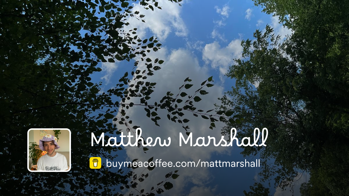 Matthew Marshall is creating OCD recovery content. - Buymeacoffee