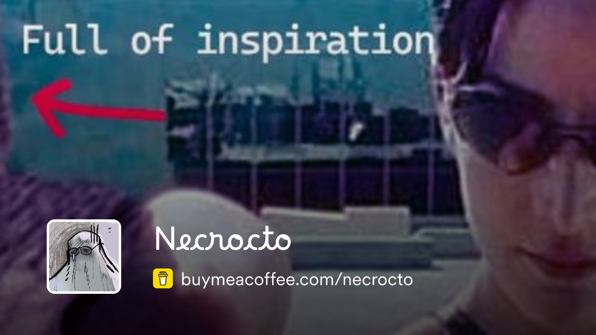 Necrocto is 🐻‍ ️ - Buymeacoffee