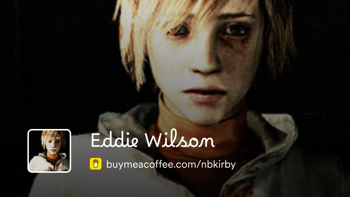 Eddie Wilson - Buymeacoffee