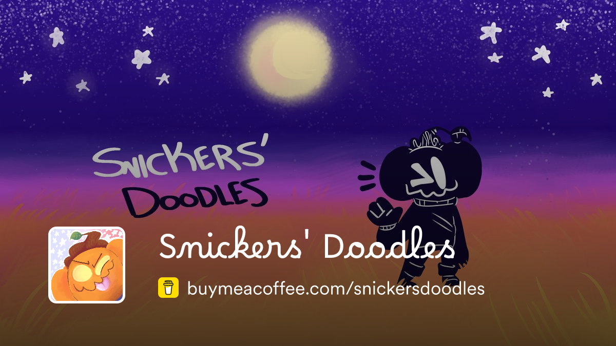Snickers' Doodles is creating art - Buymeacoffee