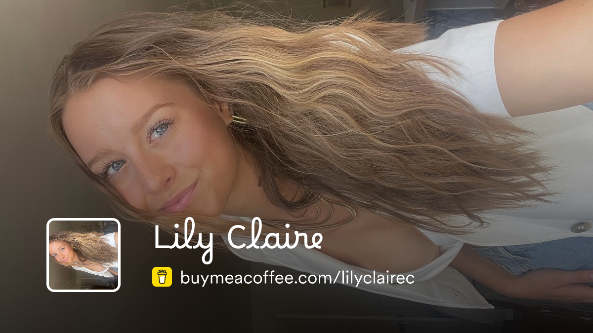 Lily Claire - Buymeacoffee