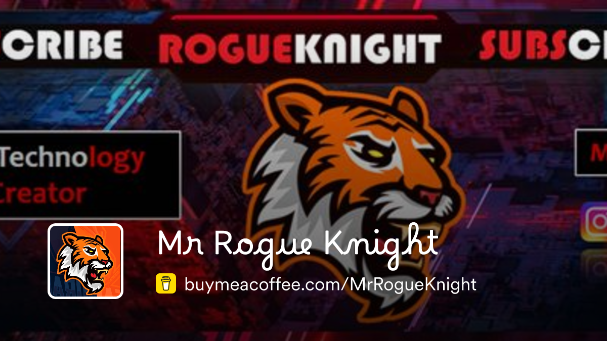 Mr Rogue Knight - Buymeacoffee