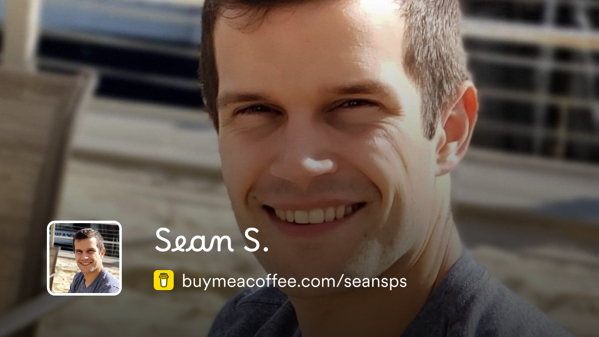 Sean S. - Buymeacoffee