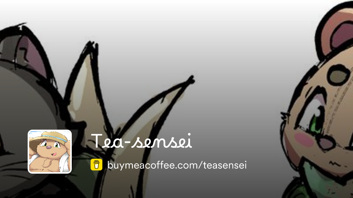 Tea-sensei is making “kemono” furry art. - Buymeacoffee