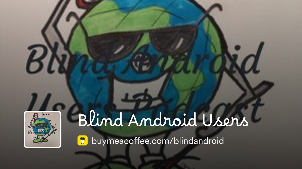 Blind Android Users - Buymeacoffee