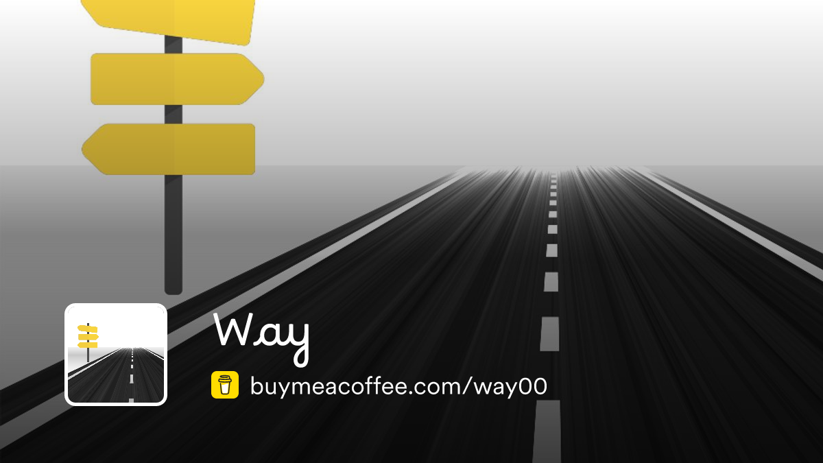 Way - Buymeacoffee