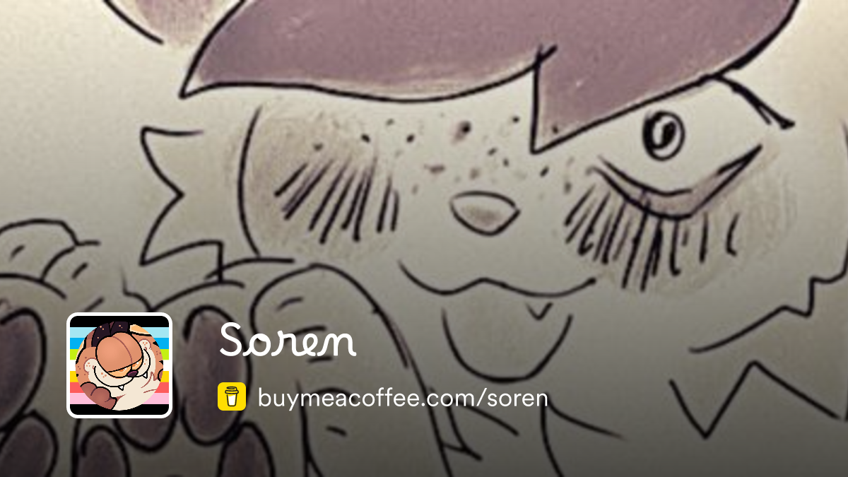 Soren is drawing furries! - Buymeacoffee