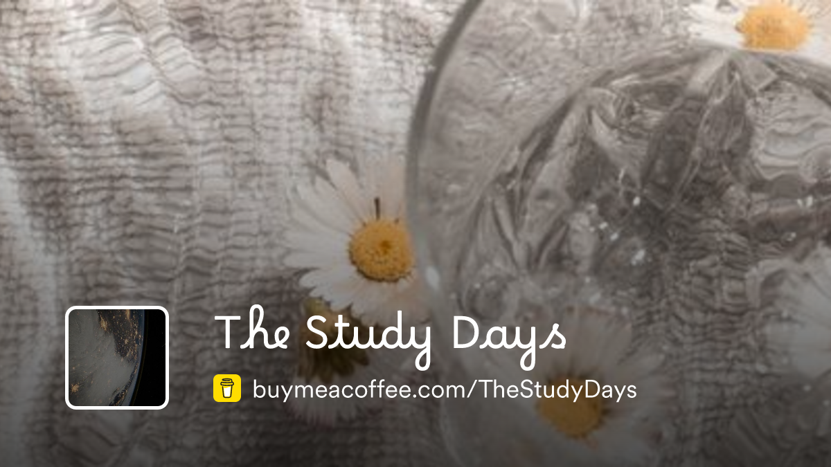 The Study Days - Buymeacoffee
