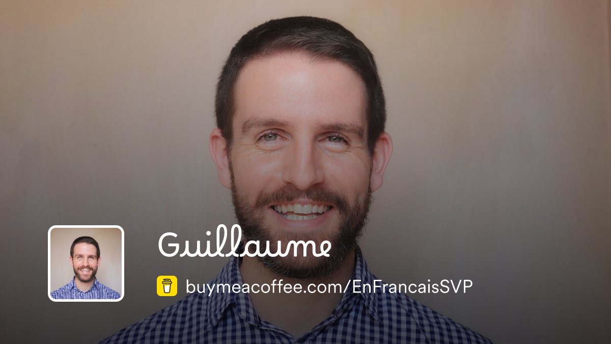 Guillaume - Buymeacoffee