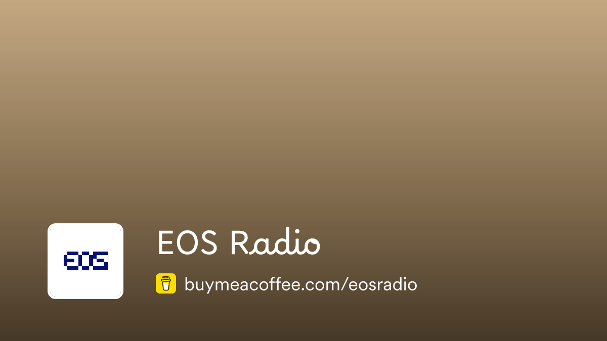 Membership | EOS Radio - Buymeacoffee