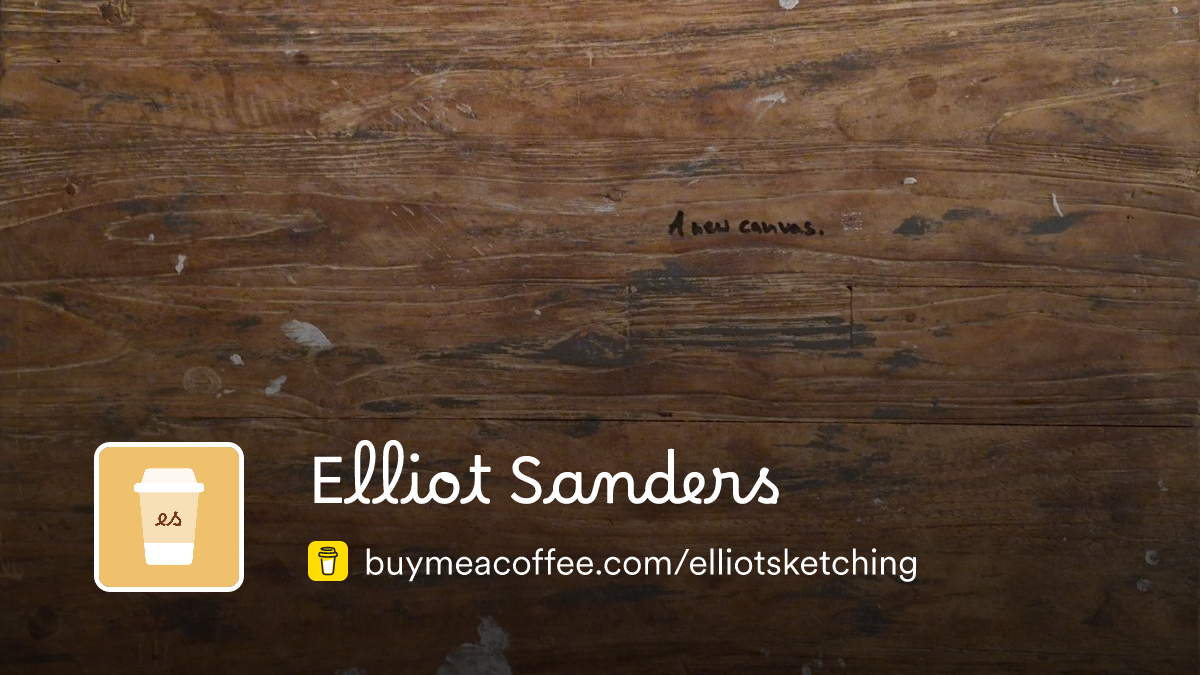 Elliot Sanders is art - Buymeacoffee