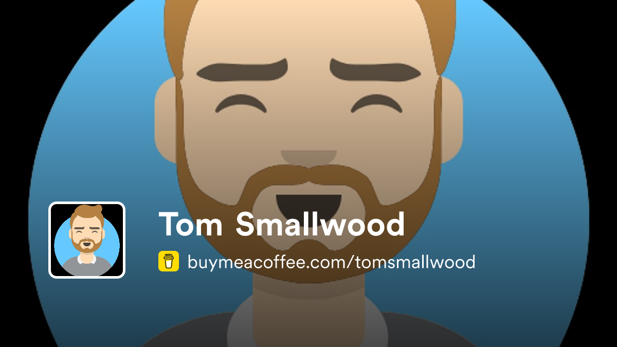 Tom Smallwood - Buymeacoffee