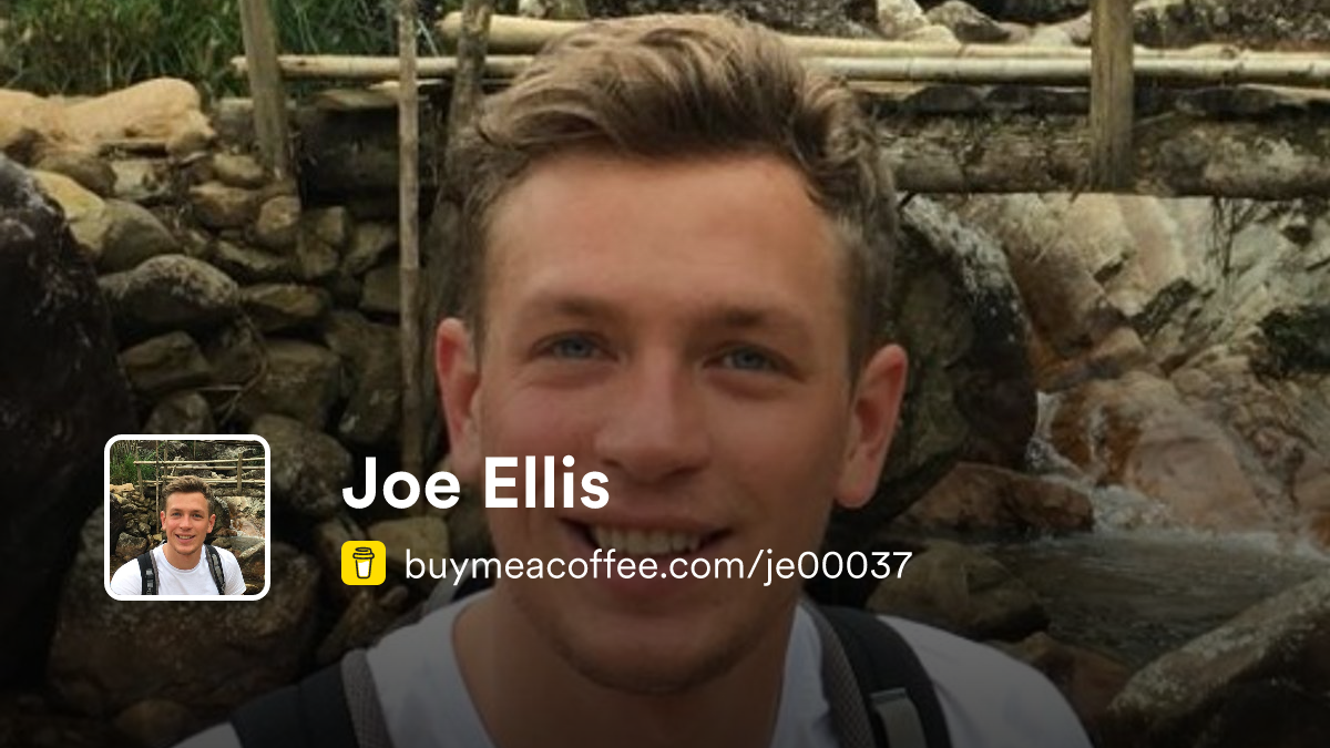 Joe Ellis - Buymeacoffee