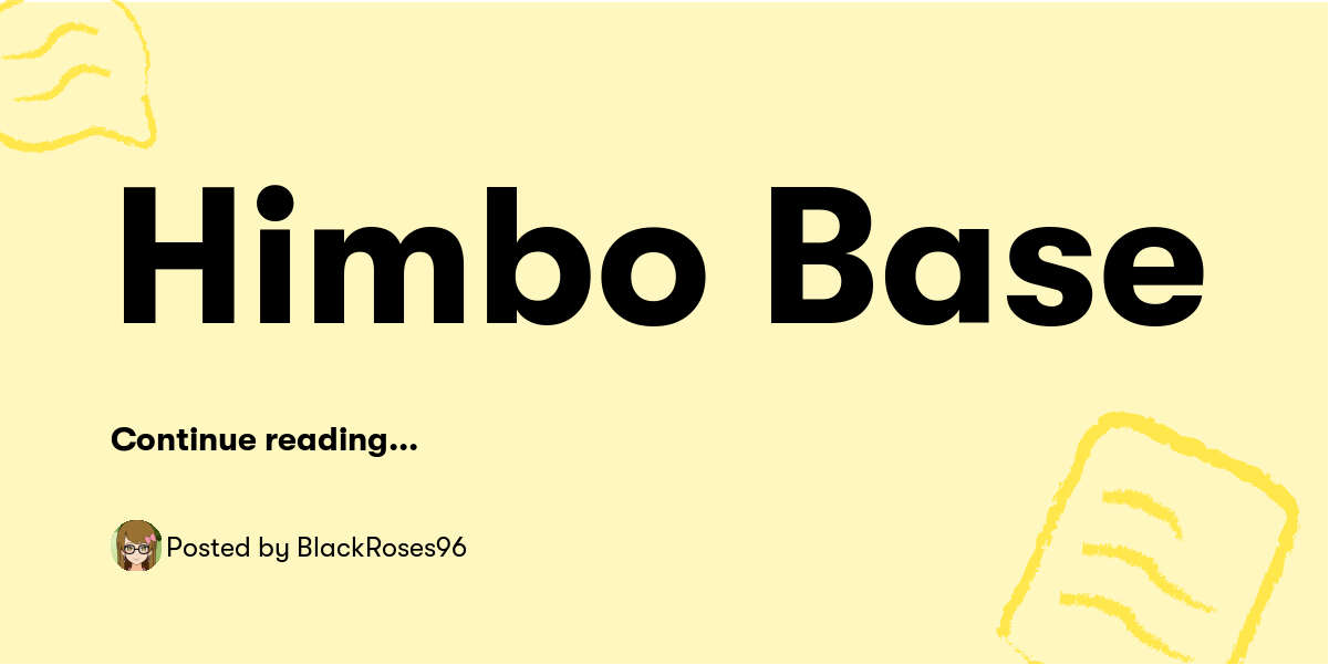 Himbo Base — BlackRoses96 - Buymeacoffee