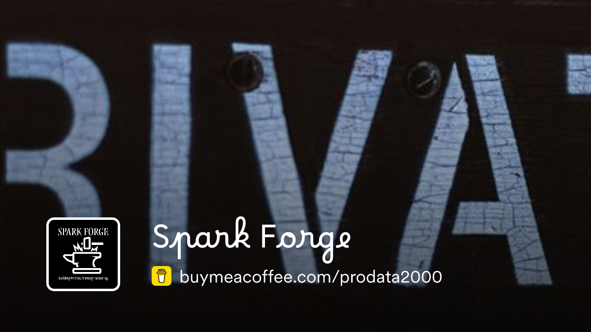 Spark Forge - Buymeacoffee