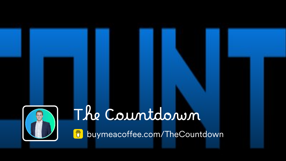 The Countdown - Buymeacoffee