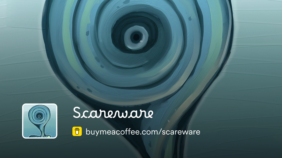 Scareware is creating art and funny monsters - Buymeacoffee