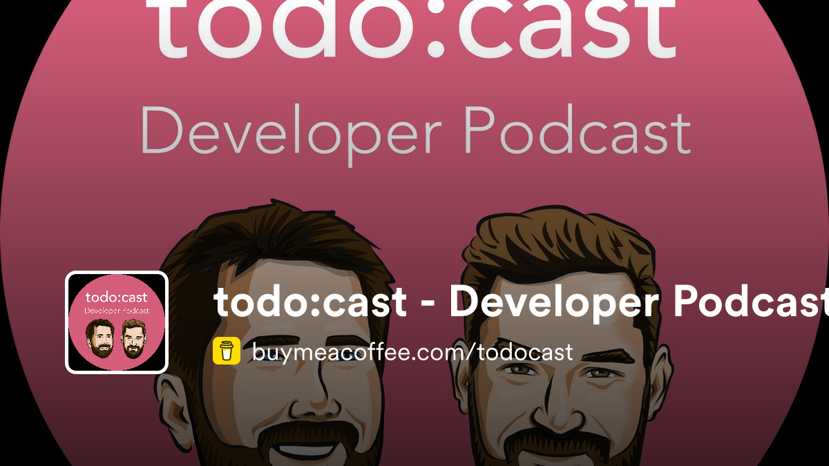 Membership | todo:cast - Developer Podcast - Buymeacoffee