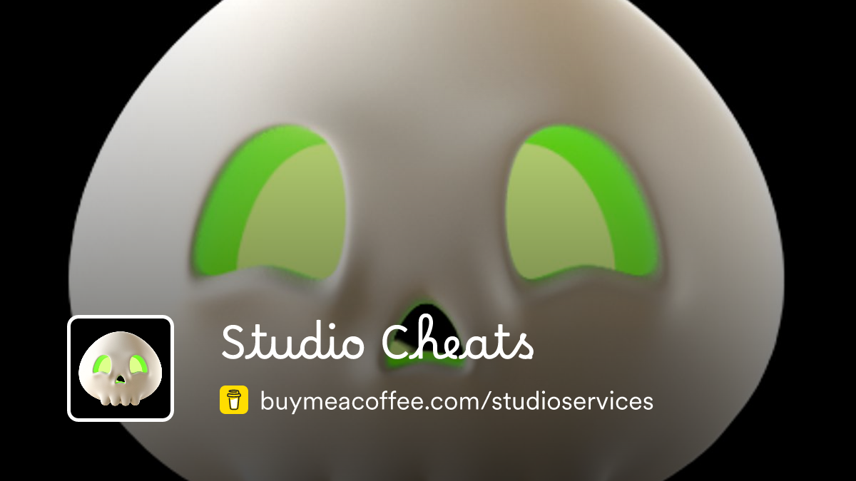 Studio Cheats - Buymeacoffee