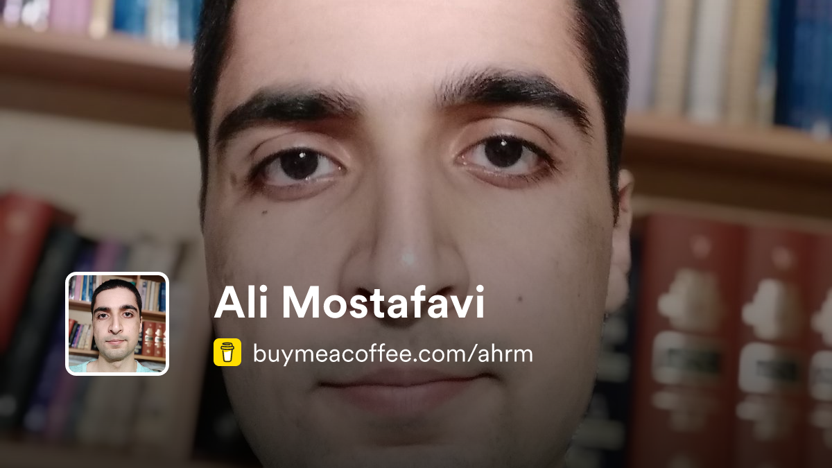 Posts | Ali Mostafavi - Buymeacoffee