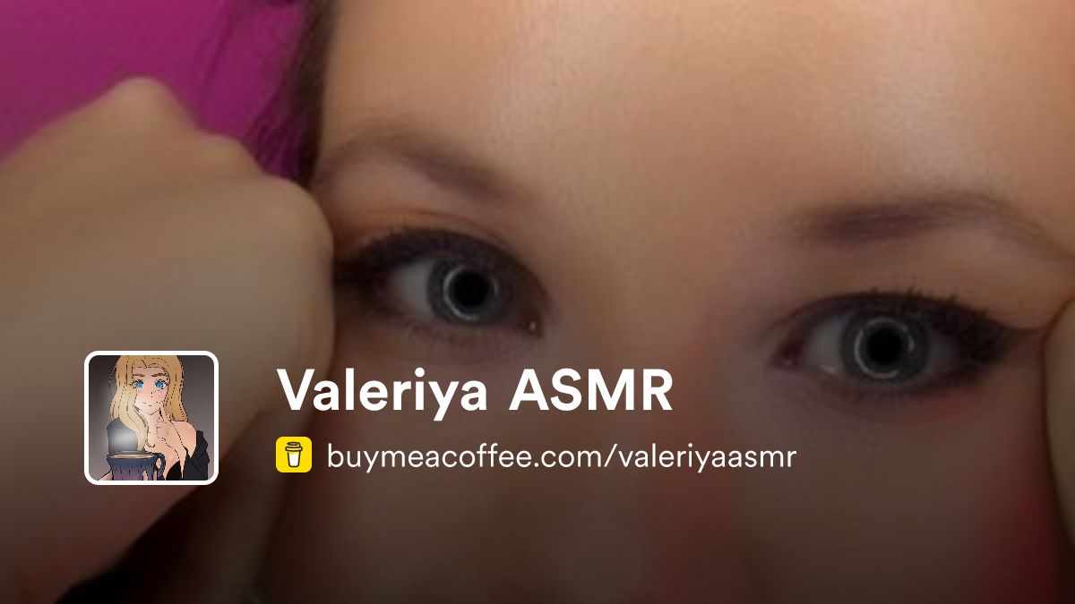 Wishlist | Valeriya ASMR - Buymeacoffee