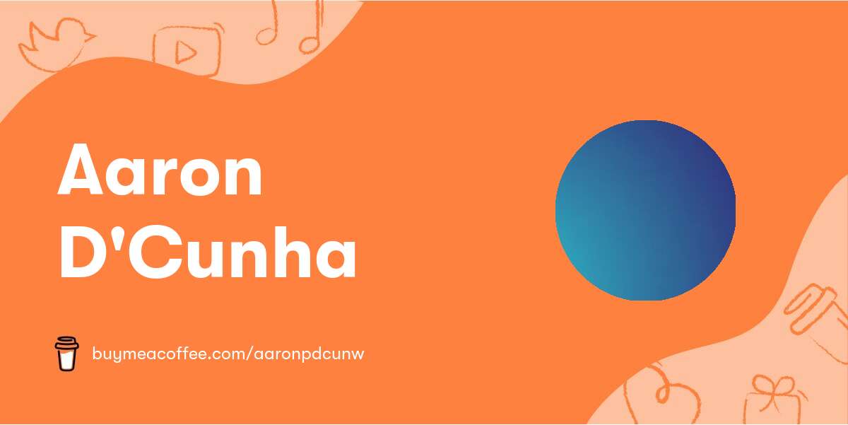 Posts | Aaron D'Cunha - Buymeacoffee