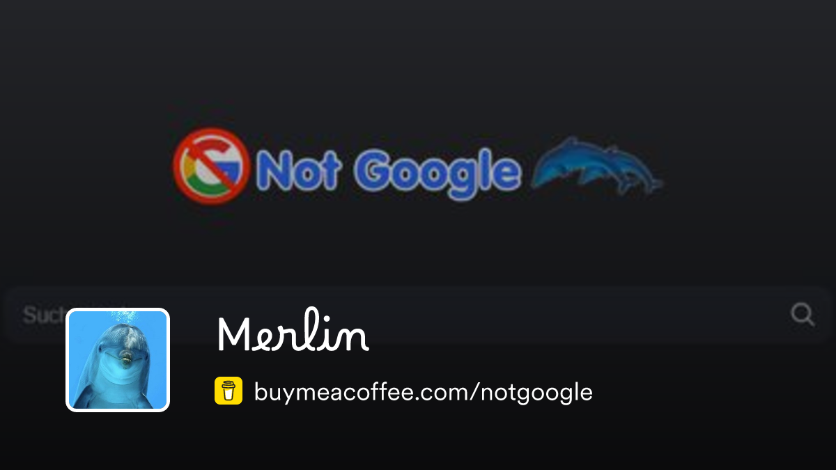 Merlin - Buymeacoffee