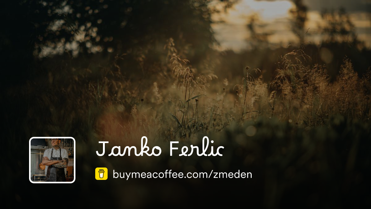 Janko Ferlic is Photograph’s - Buymeacoffee