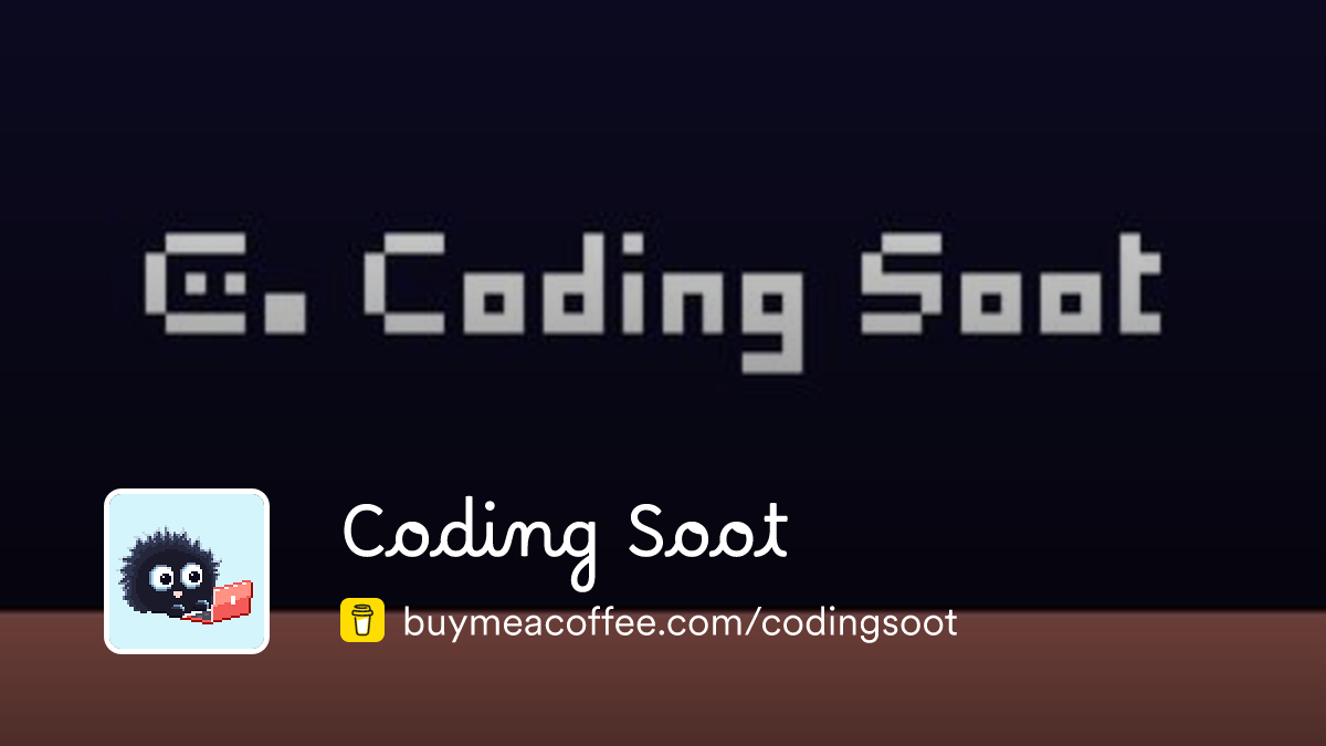 Coding Soot Is Creating Open Source Flutter And Dart Packages Buymeacoffee 9789