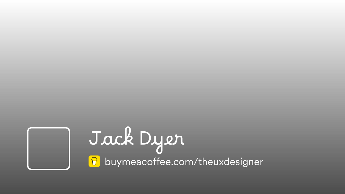 Jack Dyer - Buymeacoffee