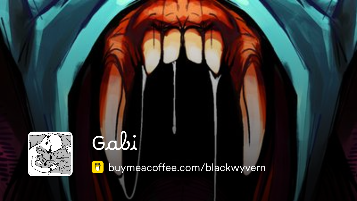 Gabi is drawing and writing - Buymeacoffee