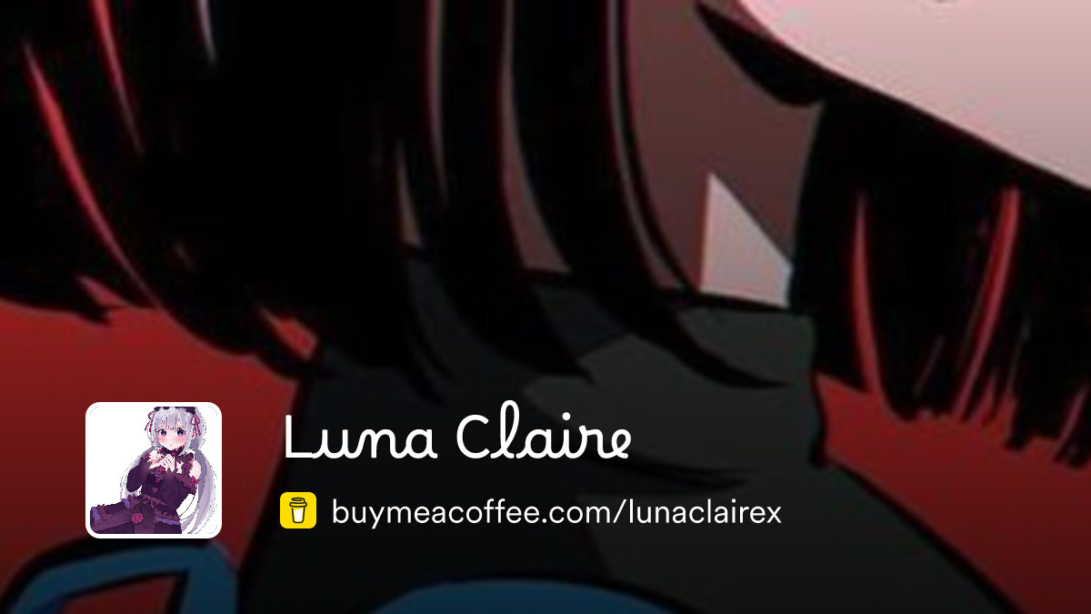 Luna Claire is creating artwork - Buymeacoffee