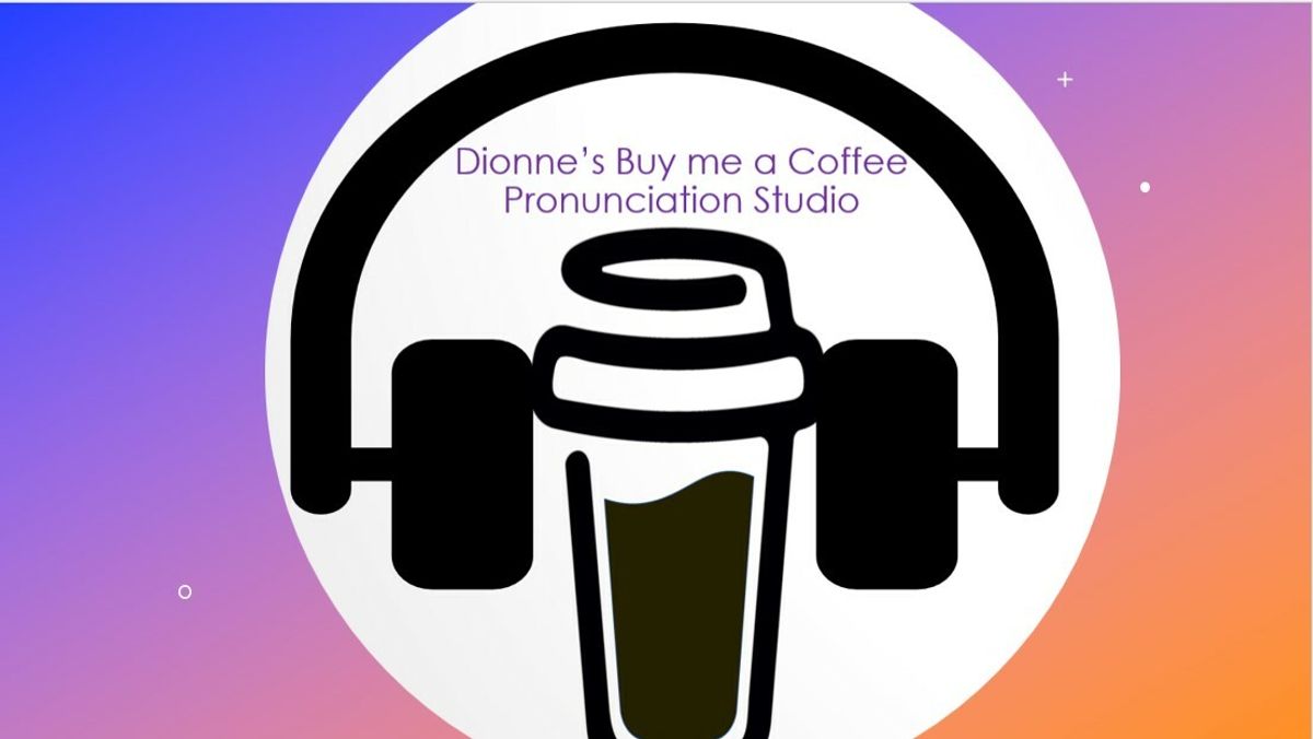 Pronunciation Drill of "tr" and "dr" — Dionne Douglas - Buymeacoffee