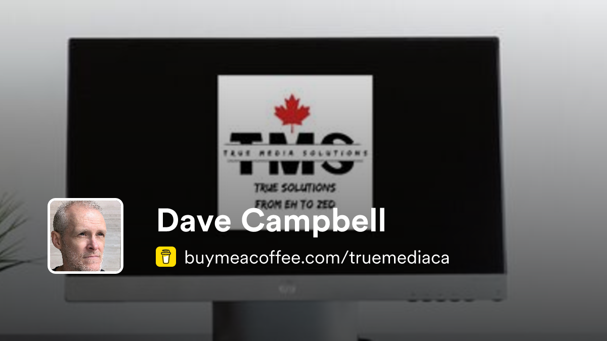 Dave Campbell - Buymeacoffee