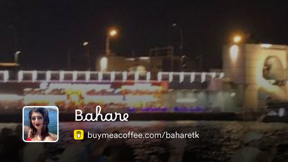 Bahare - Buymeacoffee