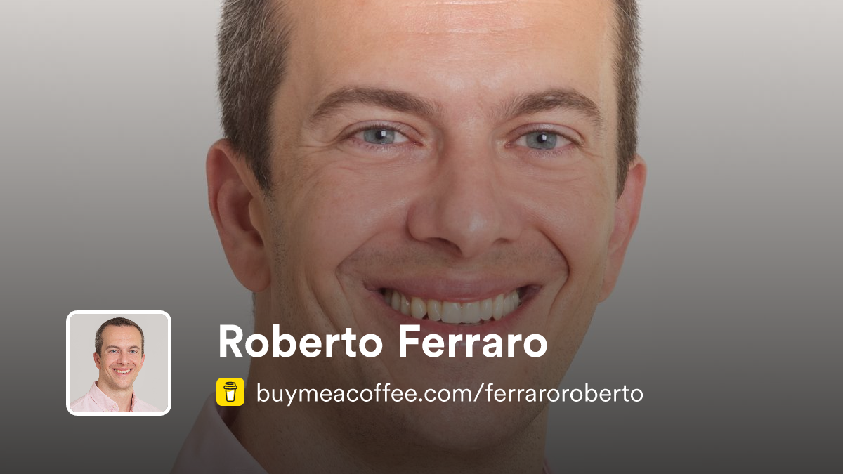 Roberto Ferraro is creating visuals on personal development, leadership, innovation - Buymeacoffee