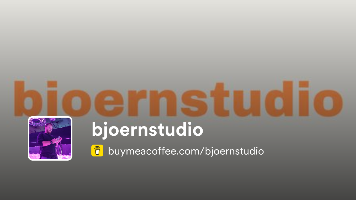 bjoernstudio is I design 3d printed home goods - Buymeacoffee