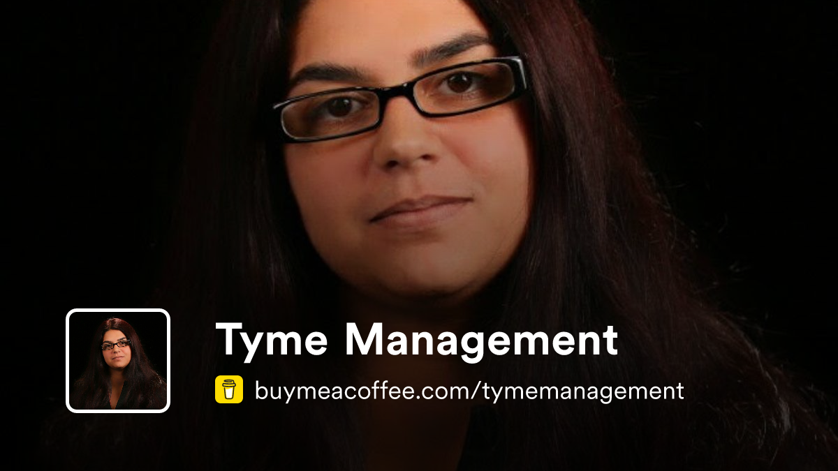Tyme Management - Buymeacoffee