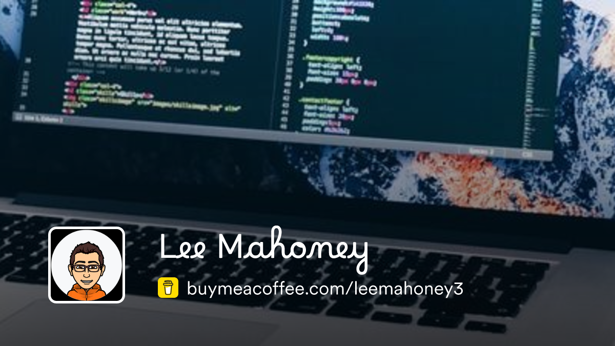 Lee Mahoney - Buymeacoffee