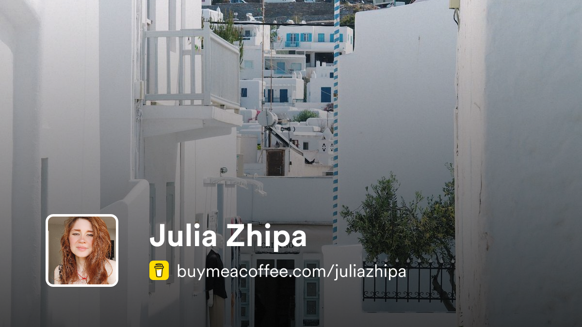 Julia Zhipa is English writer & teacher - Buymeacoffee