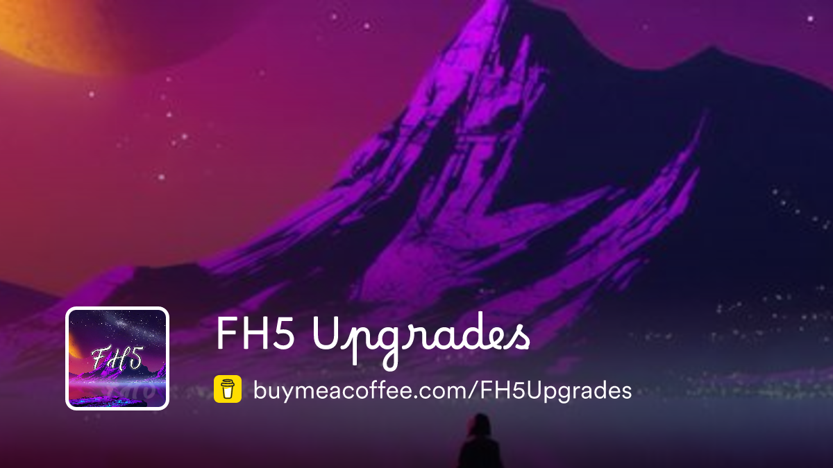 FH5 Upgrades - Buymeacoffee