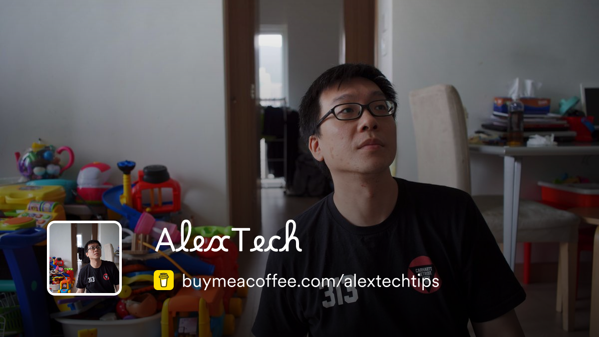 AlexTech - Buymeacoffee