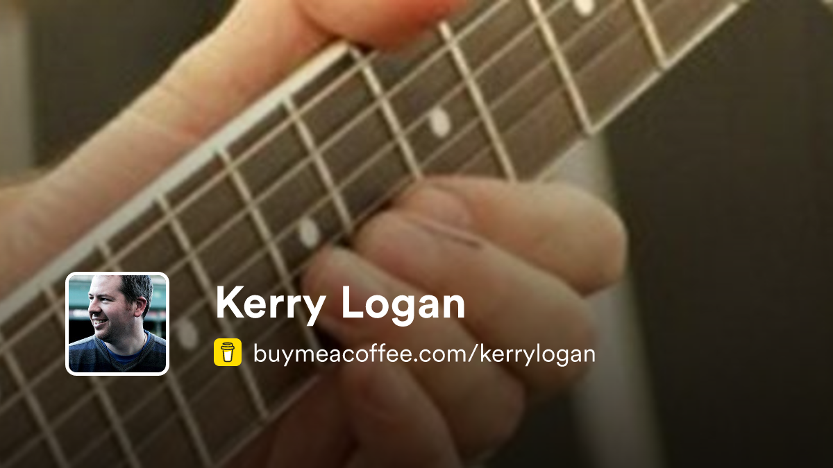 Kerry Logan is making music and writing novels! - Buymeacoffee