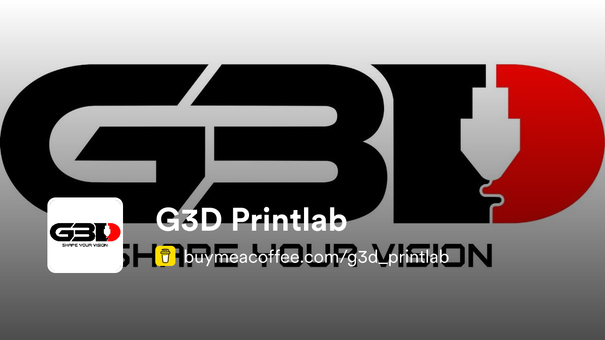 G3D Printlab - Buymeacoffee
