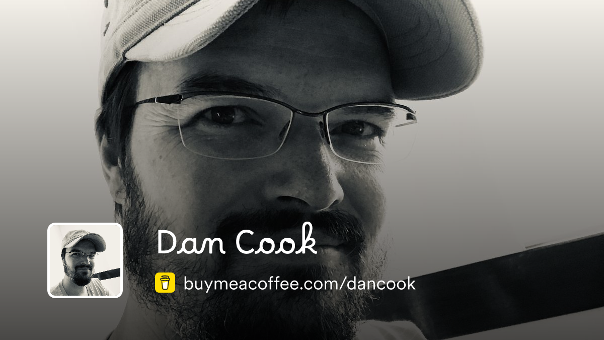 Dan Cook is doing ministry - Buymeacoffee