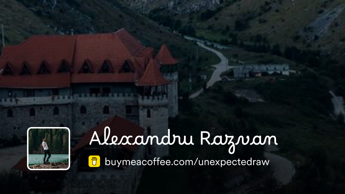 Alexandru Razvan is photographer - Buymeacoffee